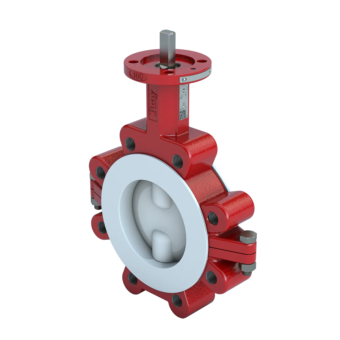 Butterfly Valve: PTFE-Lined 2-Cx | Bray