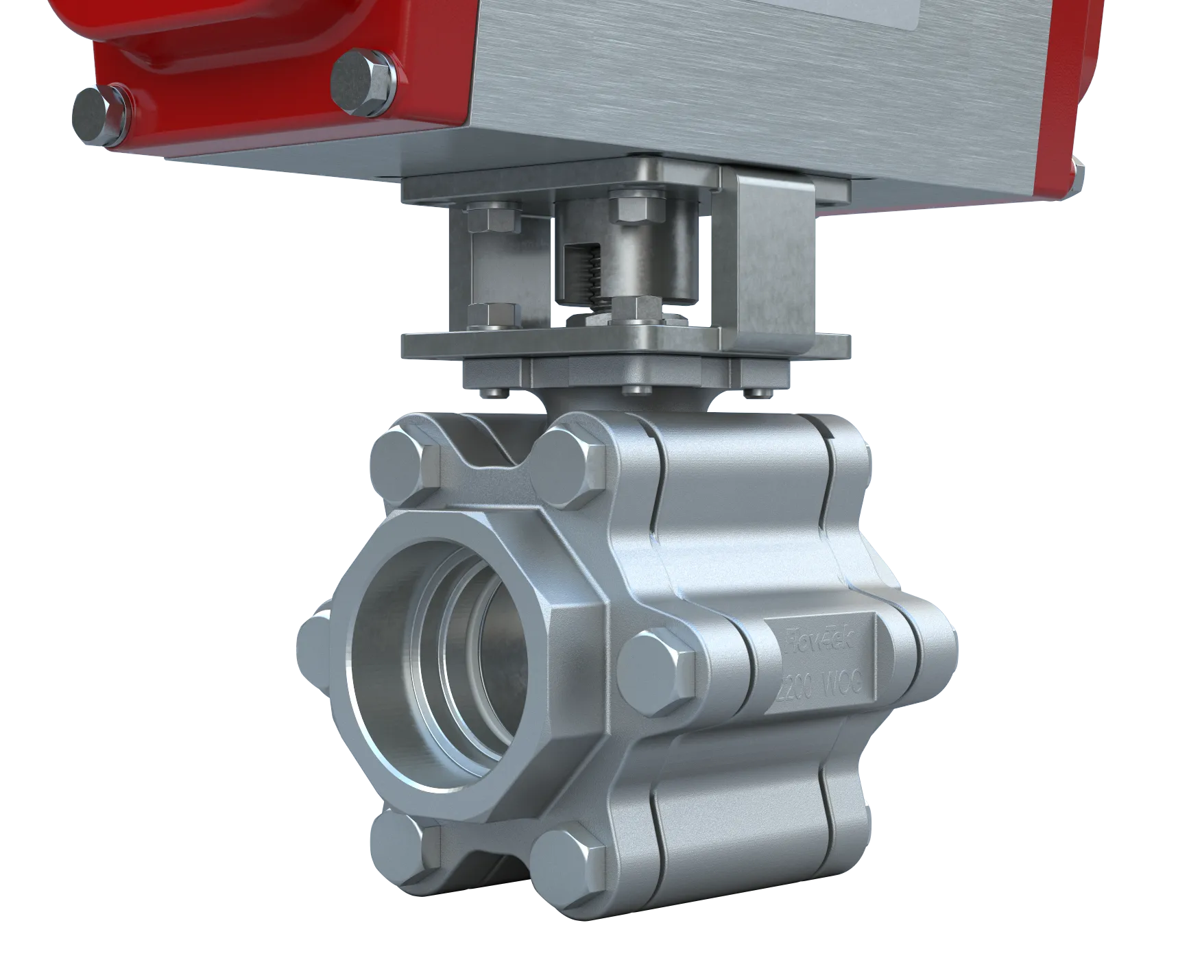 Ball Valve: 3-Piece Flow-Tek Triad Series | Bray