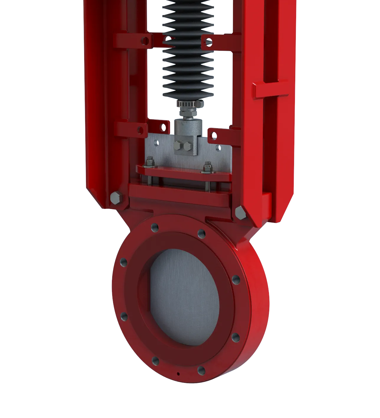 Knife Gate Valve: Series 746HP Bidirectional Polyurethane Lined | Bray