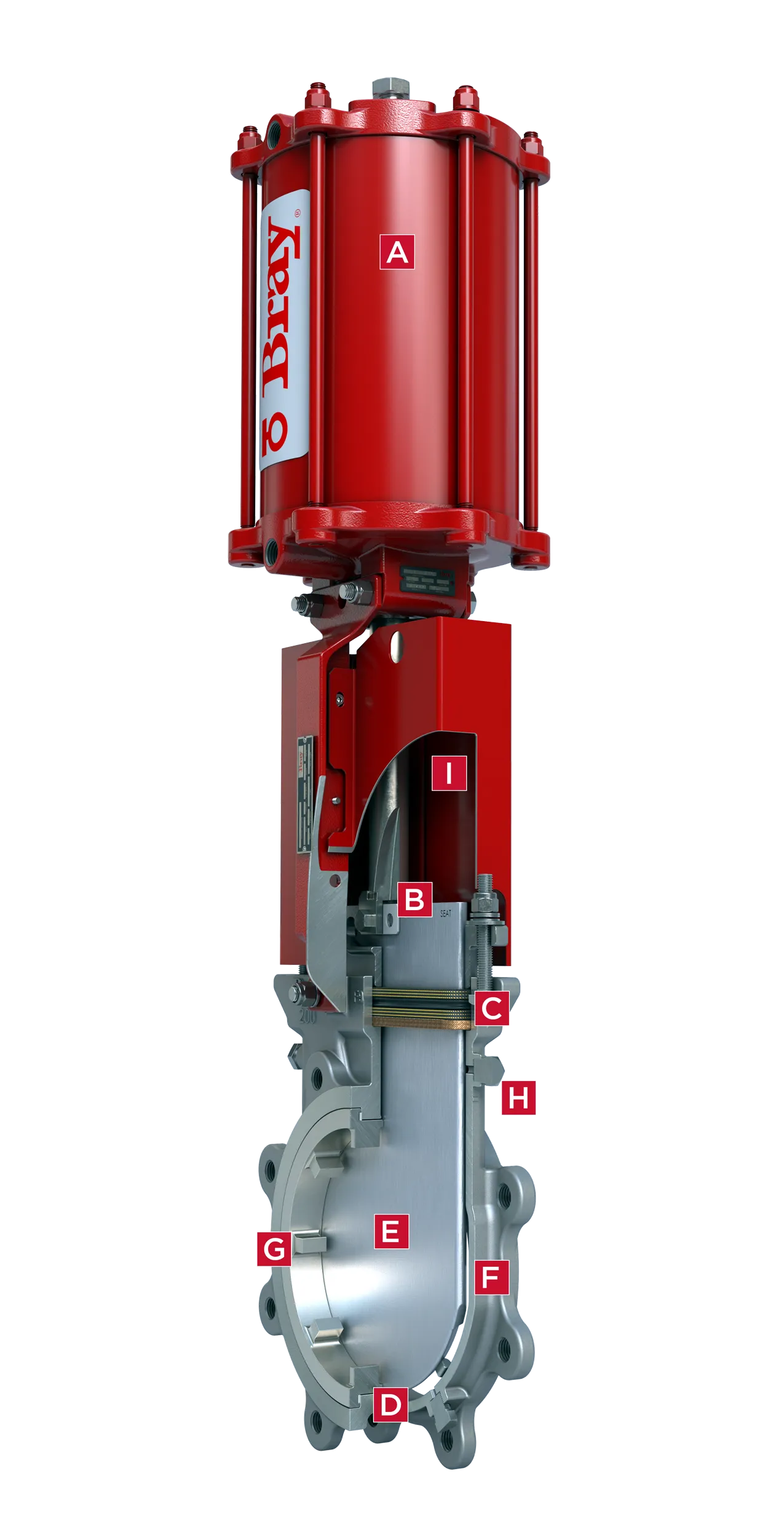 Knife Gate Valve: Series 942 Unidirectional | Bray