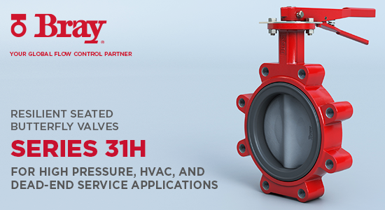 Butterfly Valves | Resilient Seated | Series 31H - Bray