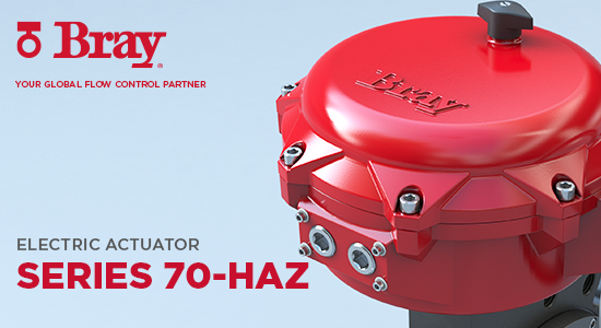 Electric Actuators: Series 70 Hazardous Location Valve Actuator | Bray